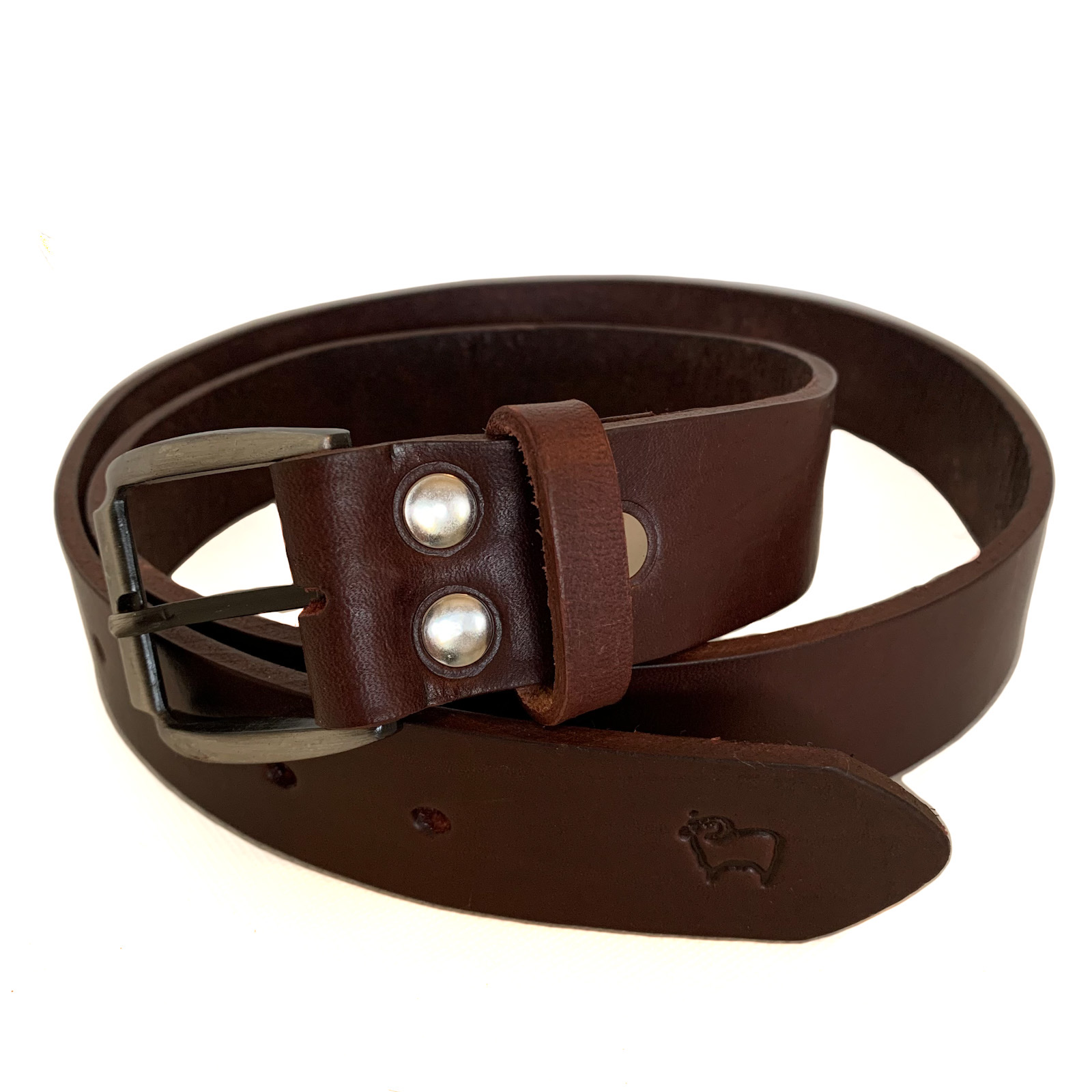 Cinturón de Cuero Café - Esquilarte